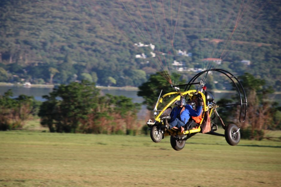 Paratrike: Is it a bird, is it a plane? ⋆