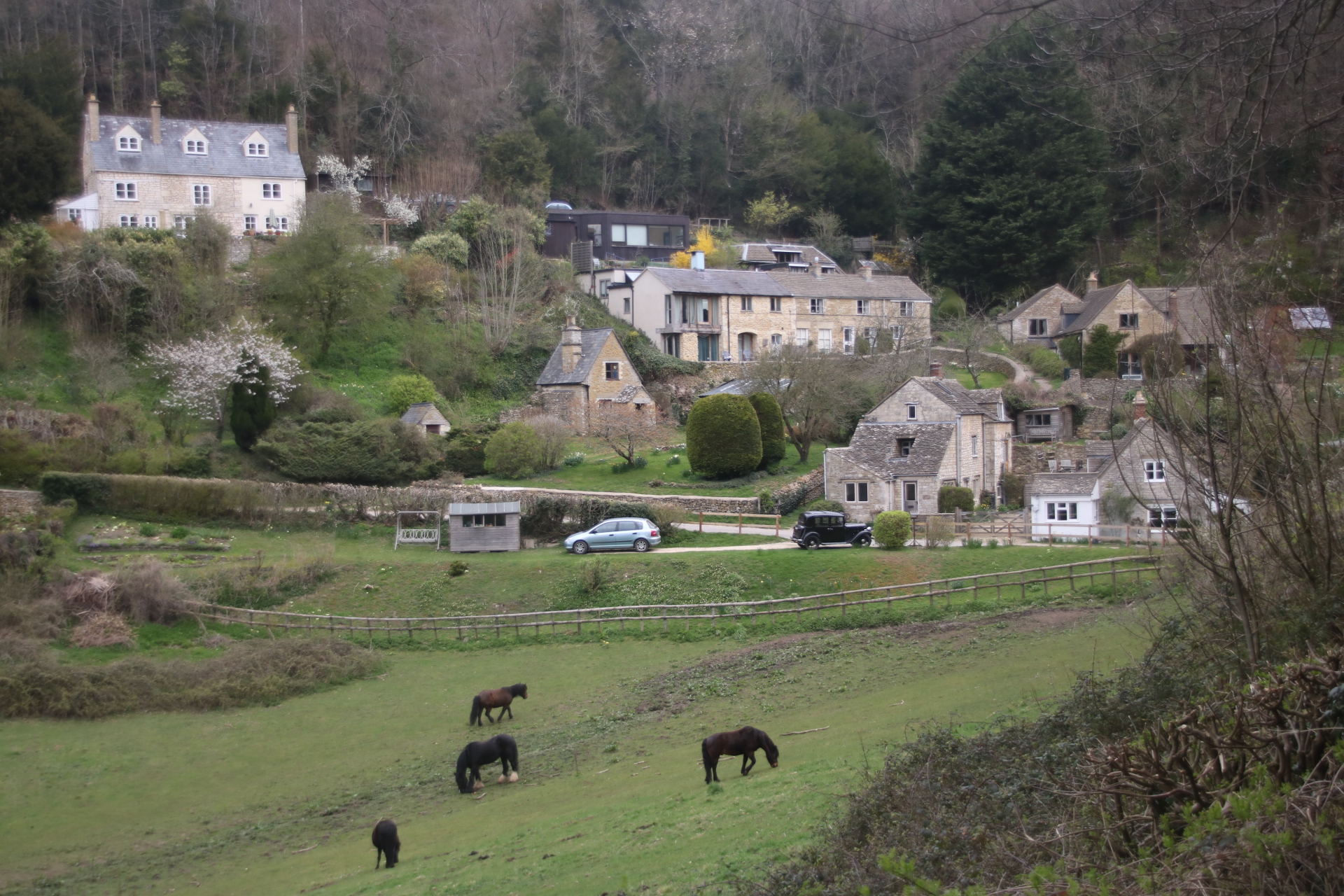 Elcombe, a hamlet in the Cotswolds ⋆